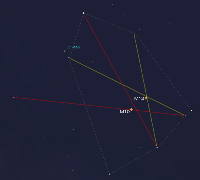 How to find Messier 10 and Messier 12 | EOTS